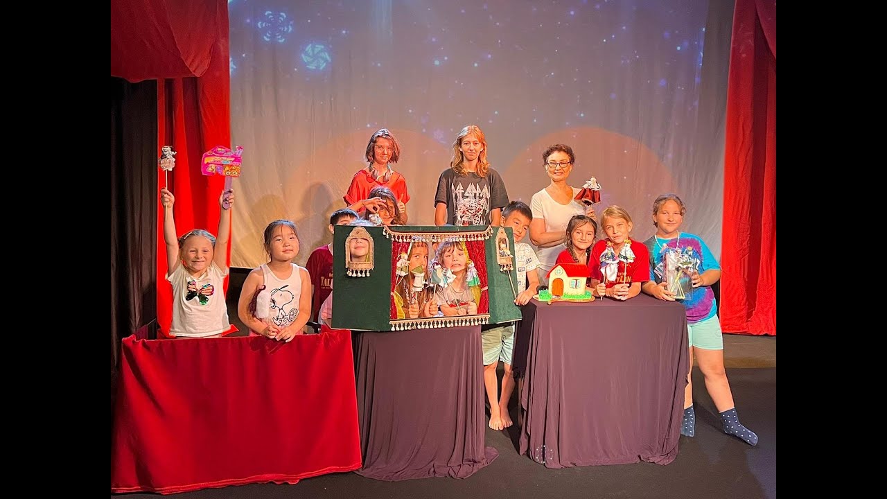 Summer Acting Program/ Talent Show/Puppet Theatre - YouTube