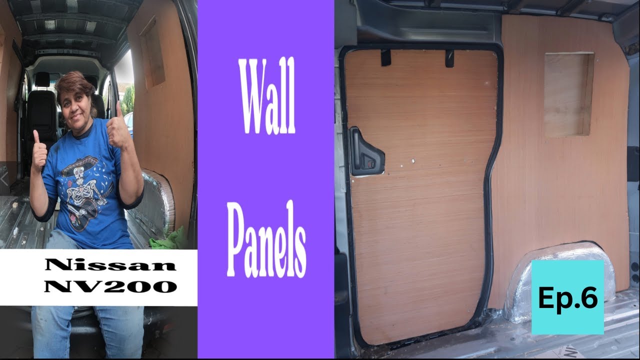 Van conversion with no experience | Side boxes template | Nissan NV200 ...