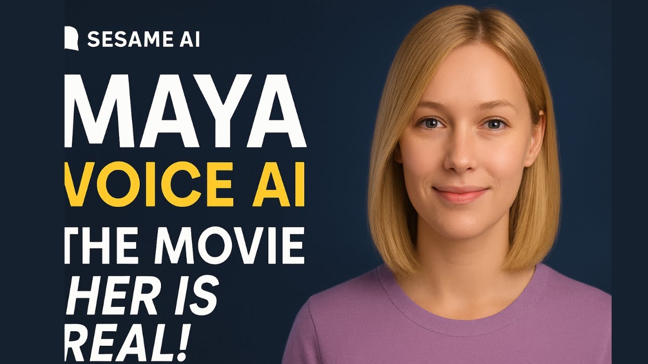 MAYA Voice AI - The Movie Her is real! - YouTube