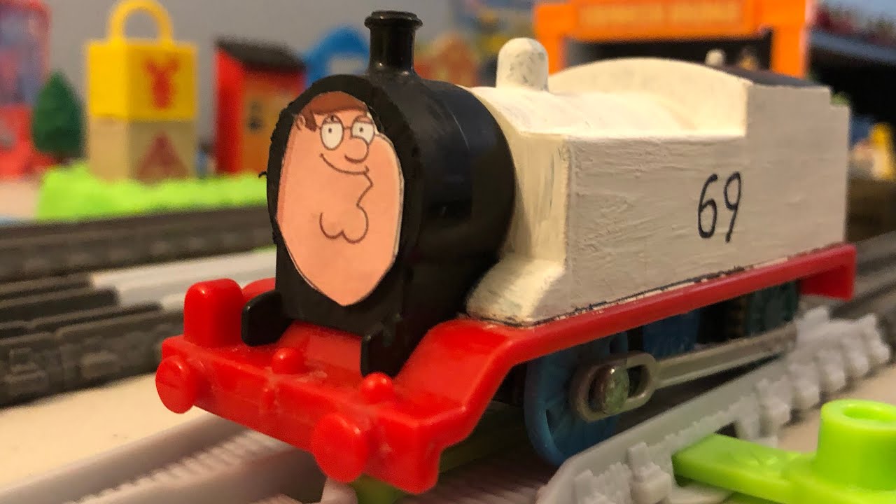 Trackmaster Peter Griffin custom - YouTube