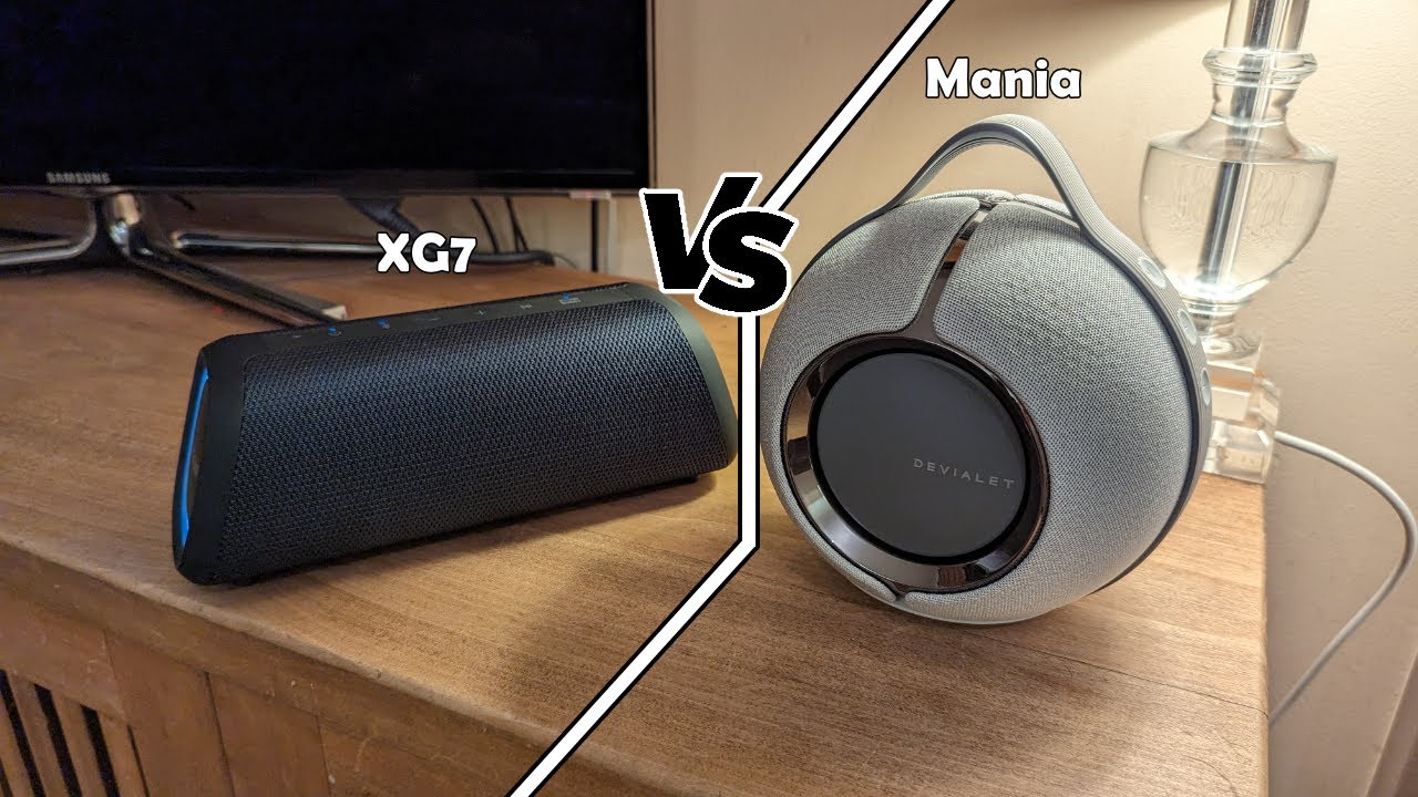 Devialet Mania vs LG Xboom XG7 - Which takes the title of best portable ...
