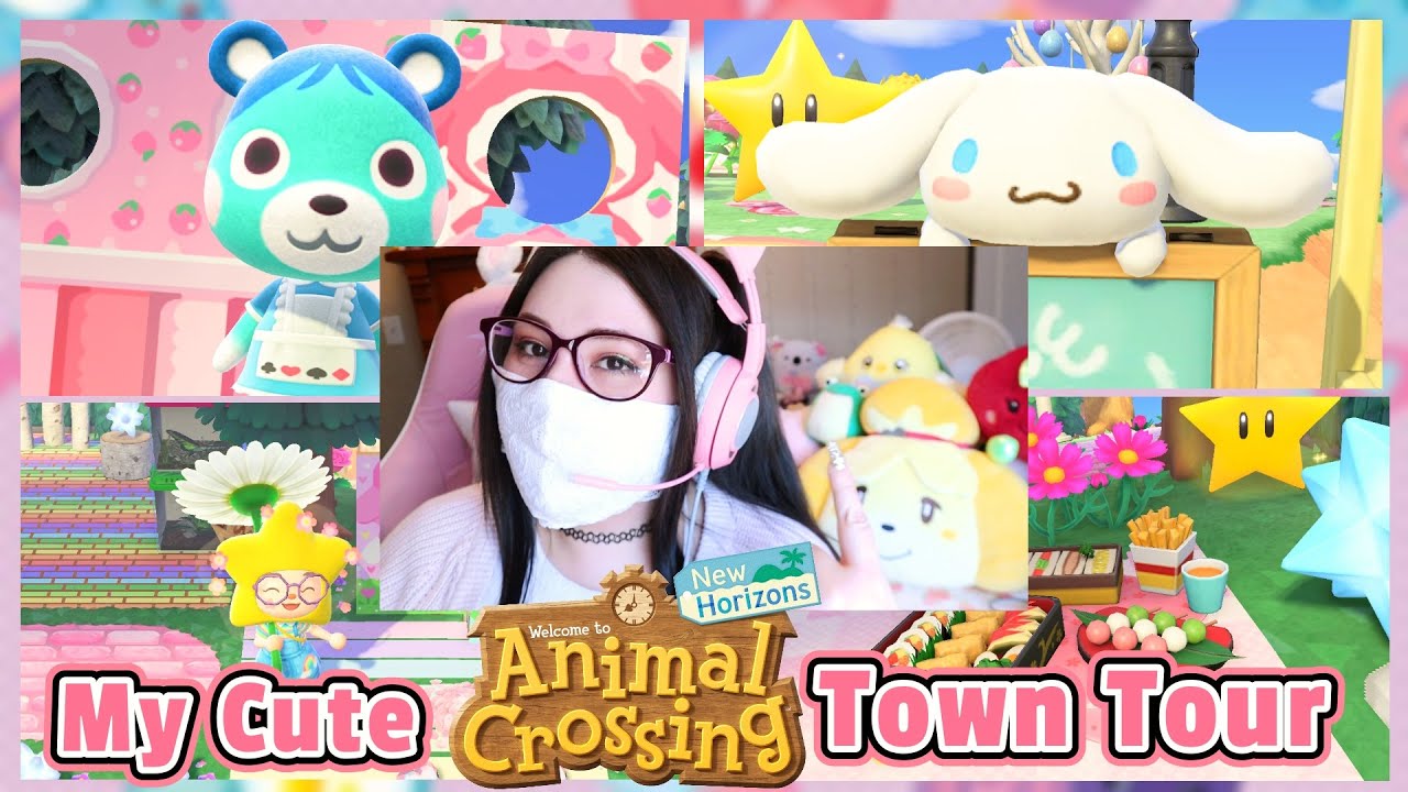 My Super Cute Updated ACNH Town Tour 🌼🧸🌼 - YouTube