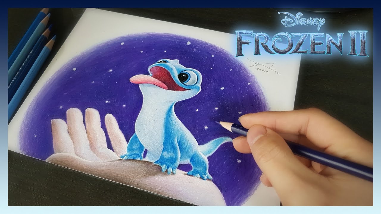 겨울왕국2 브루니 그리기 (Drawing Bruni in Frozen2) - YouTube