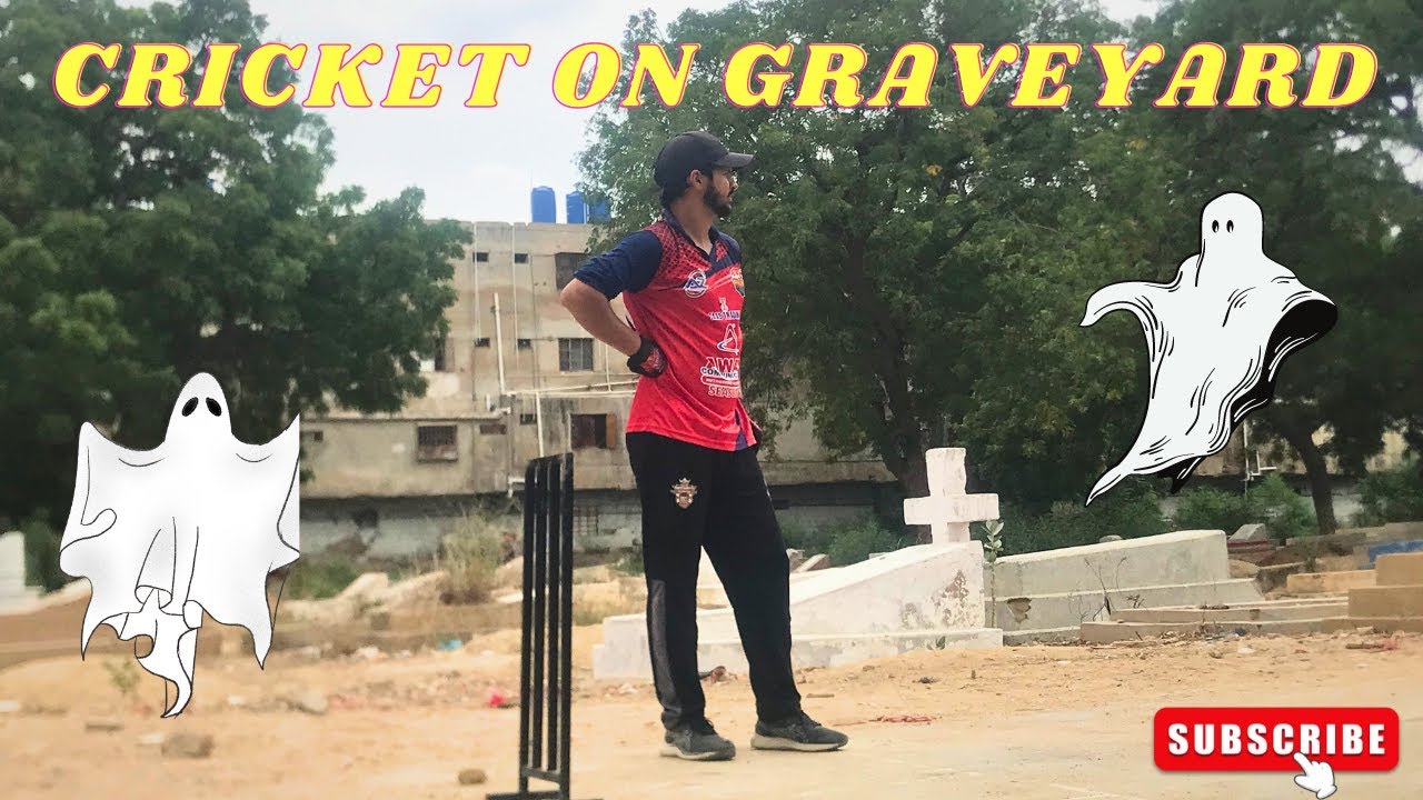Cricket on graveyard | We lost the series | vlog no 11 - YouTube