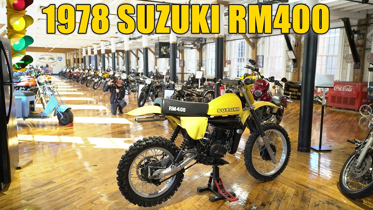 1978 Suzuki RM400 - YouTube