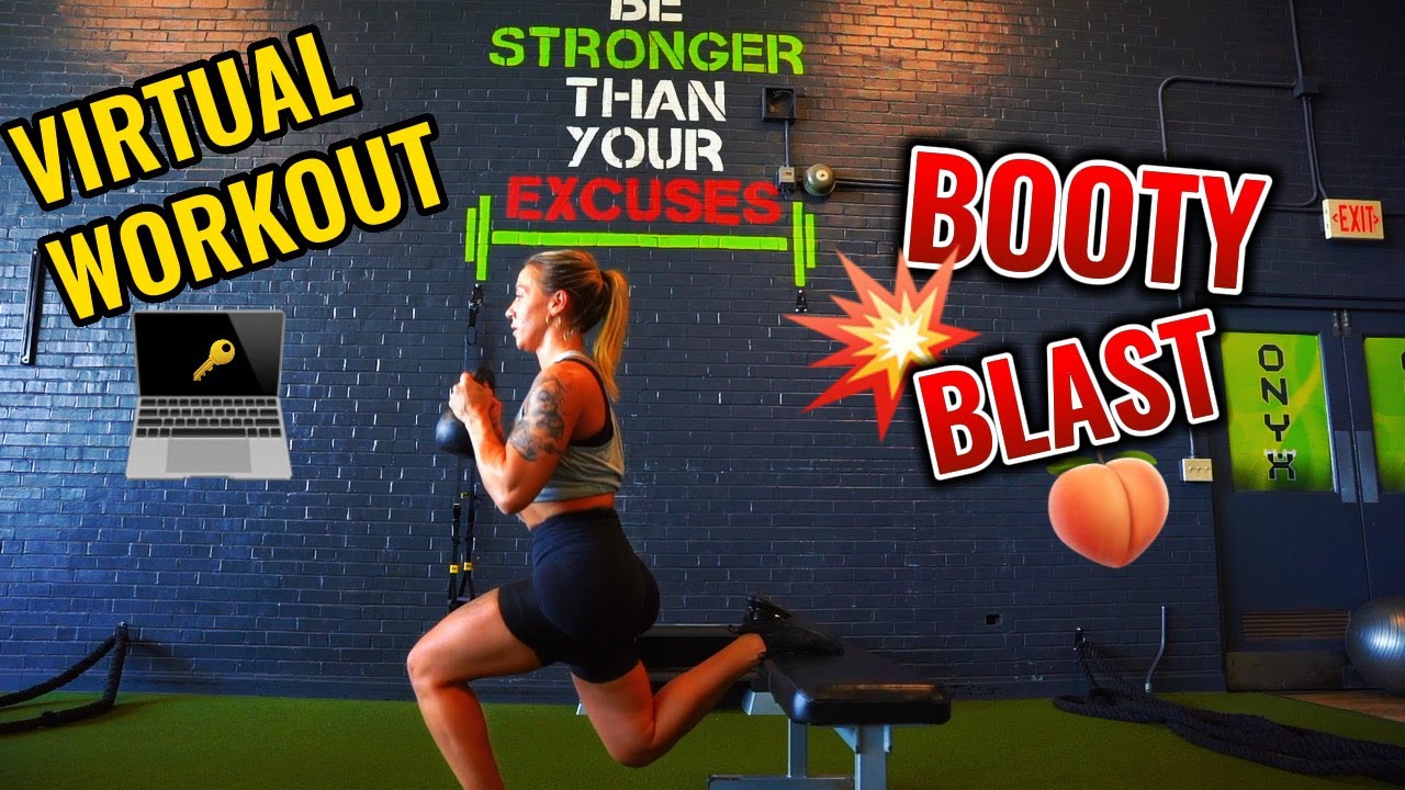 Booty Blast: The Ultimate Virtual Butt and Thigh Workout - YouTube