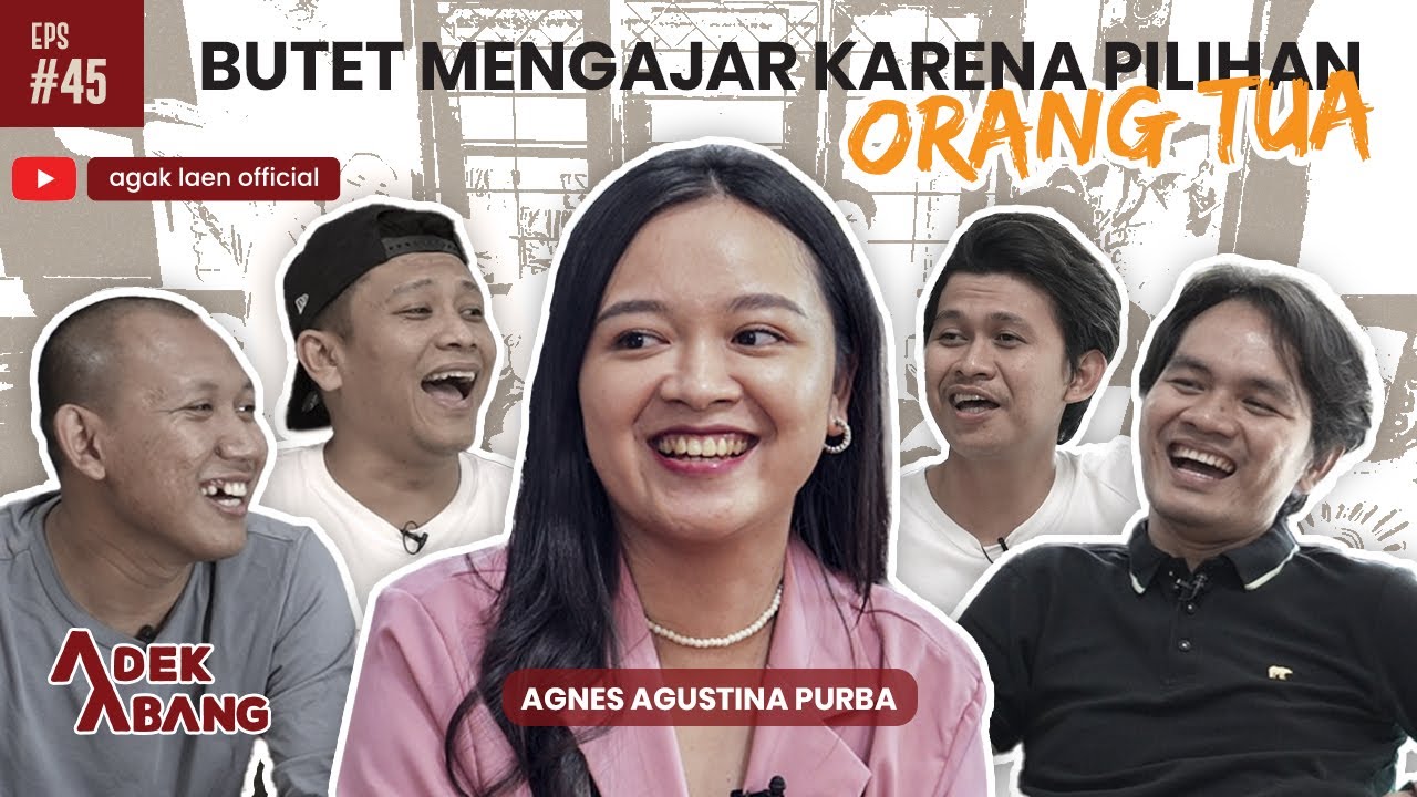 ADEK ABANG - AGNES AGUSTINA PURBA - @butetmengajar - YouTube