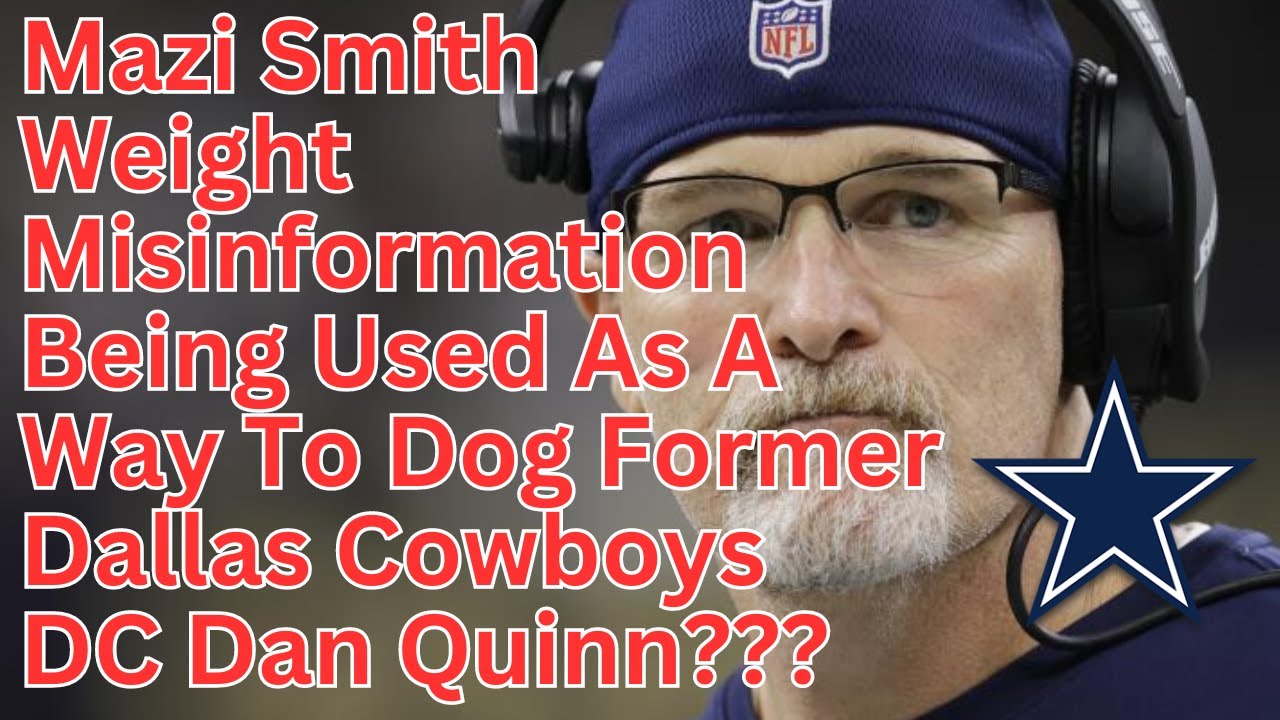 Mazi Smith Weight Misinformation Being Put Out As A Way To Dog Former ...