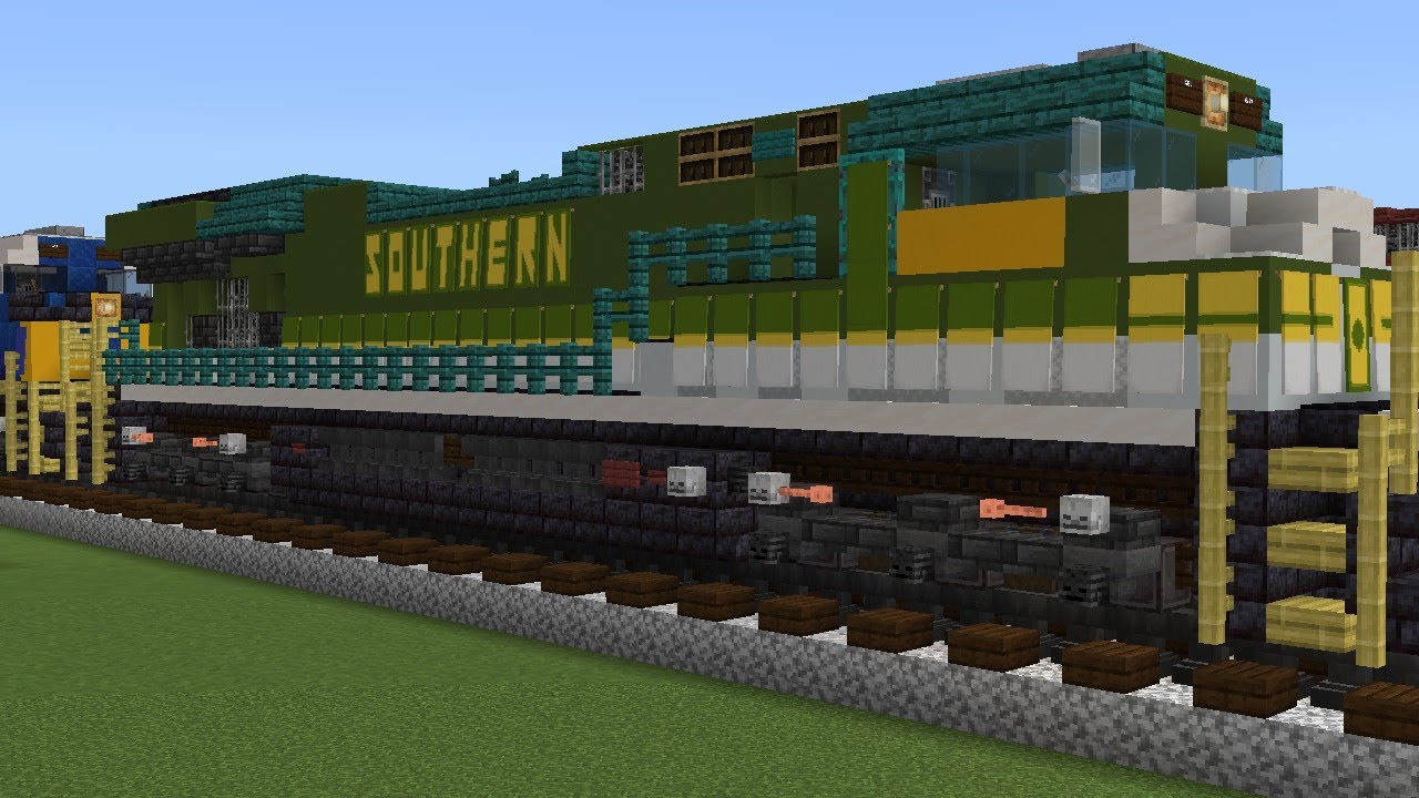 Minecraft NS 8099 Southern Heritage Unit Locomotive Tutorial. Updated ...