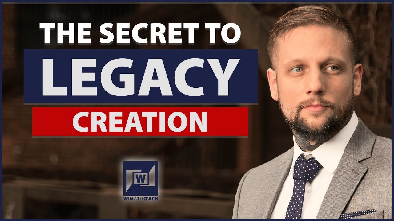 How To Create A Legacy For Yourself - YouTube