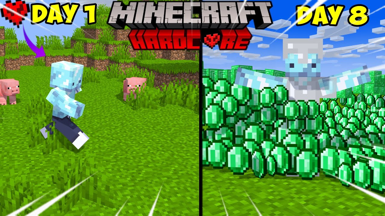 THE BEST START EVER! - Minecraft Hardcore │ #1 - YouTube