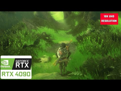 10K Resolution With RTX On ! Legend Of Zelda Breath Of The Wild Nvidia ...