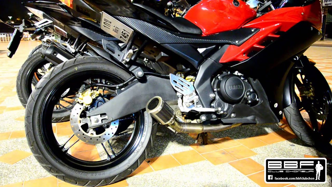 YAMAHA : EXHAUST For YAMAHA YZF-R15 Modify By Dave - YouTube