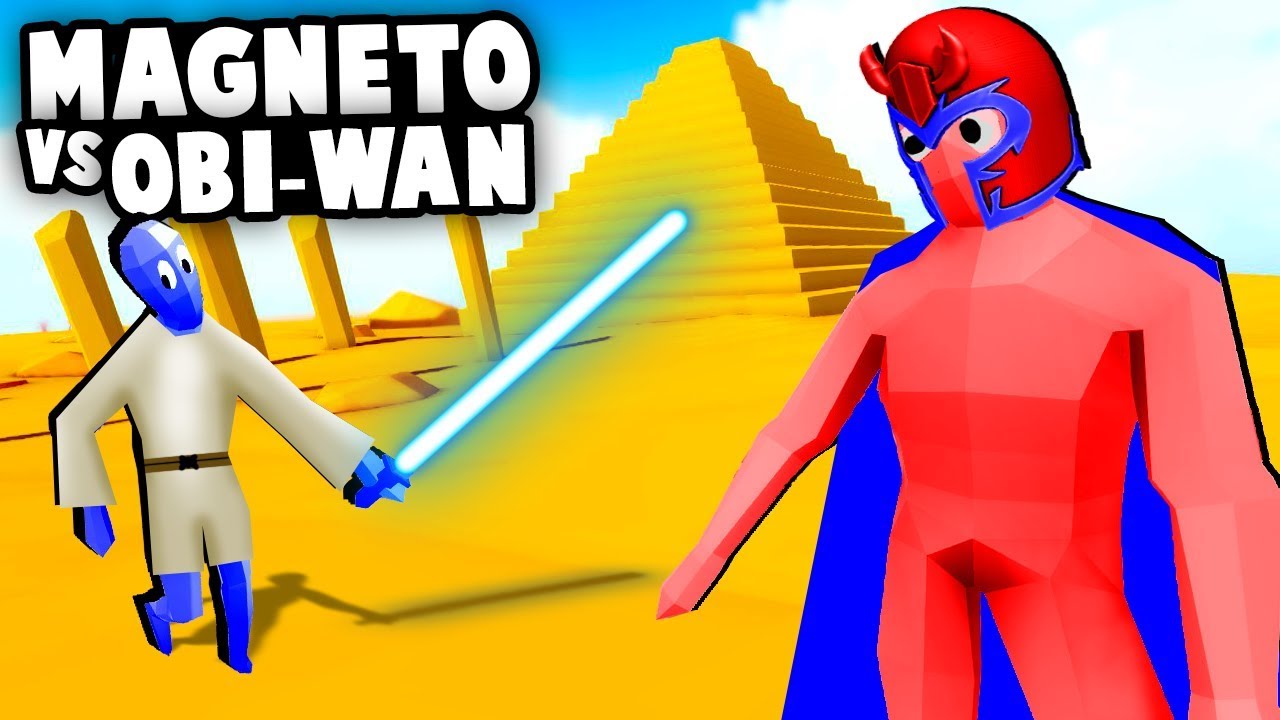 MAGNETO vs OBI-WAN KENOBI! Epic TABS Units! (Totally Accurate Battle ...