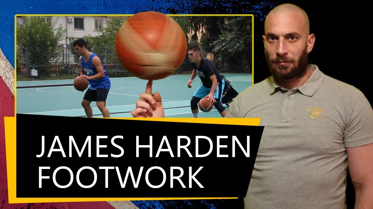 How to do James Harden Footwork | Side Step, Slide Step and Cross Step ...