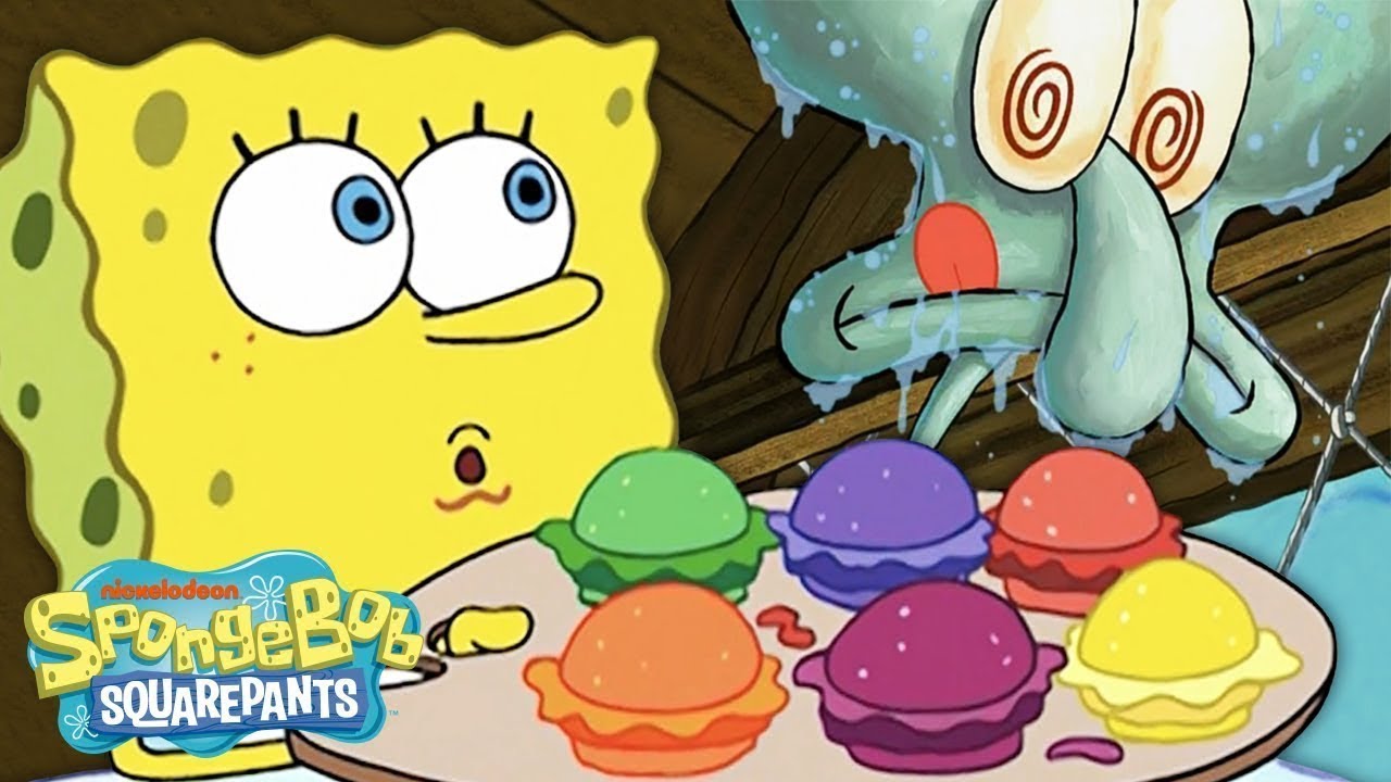 🎨Bob Esponja | Color Burger [1/7] - YouTube