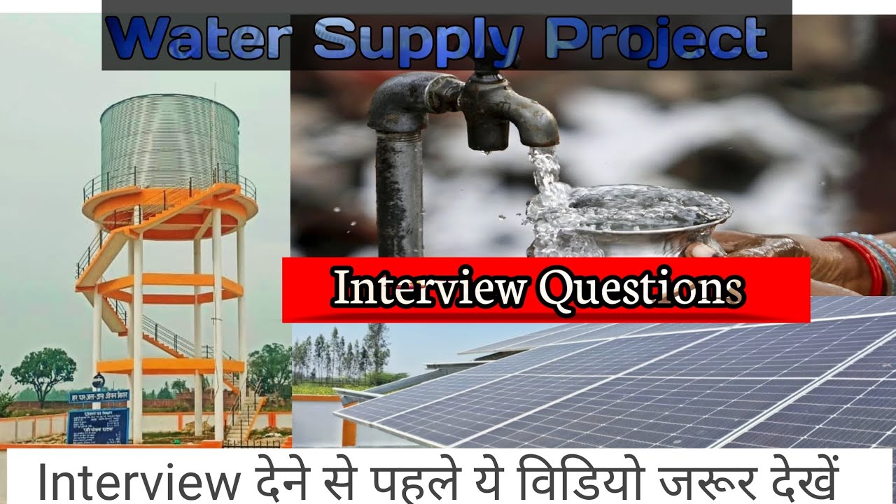 Pipe Laying Interview questions for water project🤘 interview देने से ...