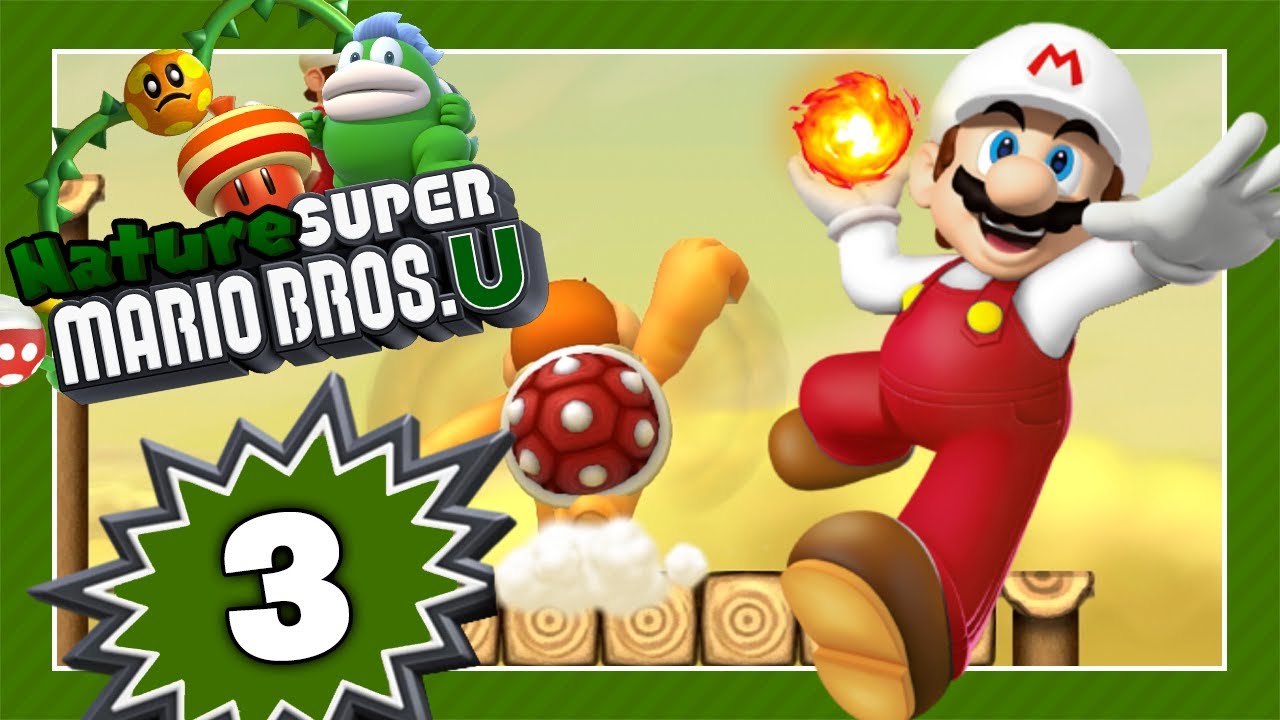 Verbuggter Bumm-Bumm Fight! | NATURE SUPER MARIO BROS. U #3 - YouTube
