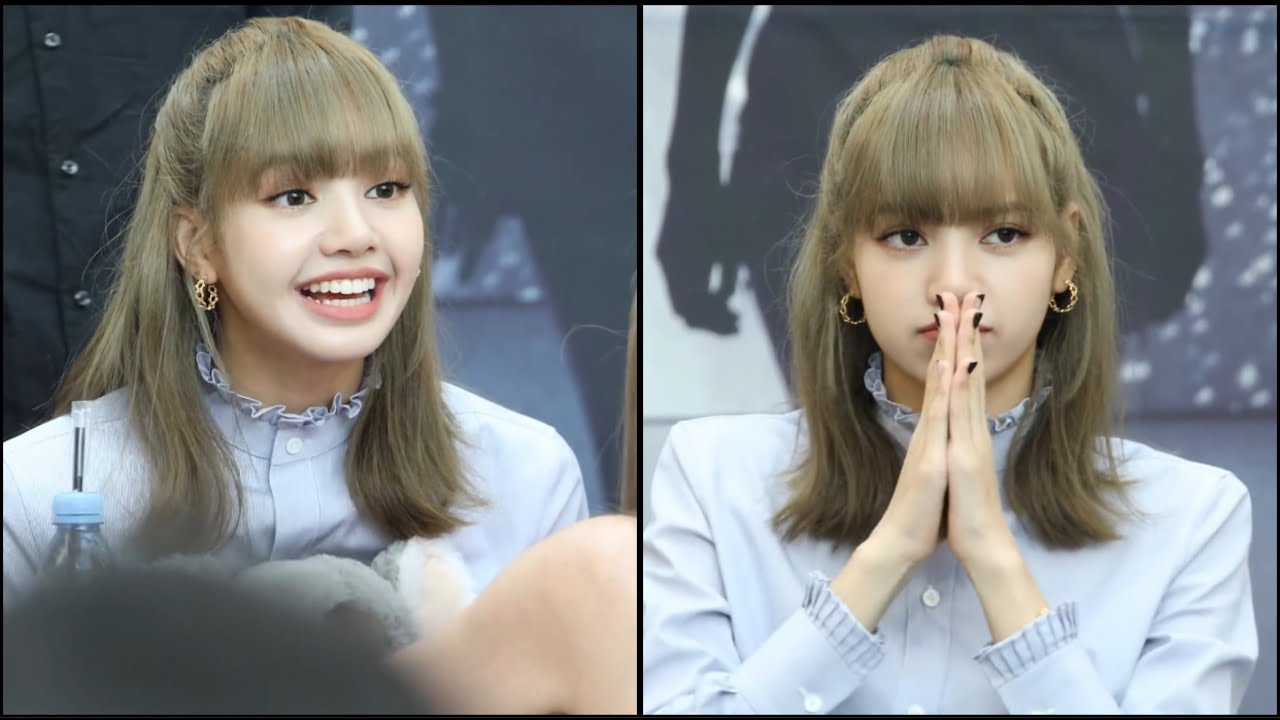 190630 | BlackPink Lisa Focus cam Photobook Fan Sign Event (Part 1 ...
