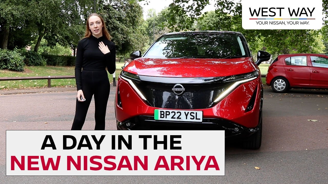 A Day in the New Nissan ARIYA - YouTube