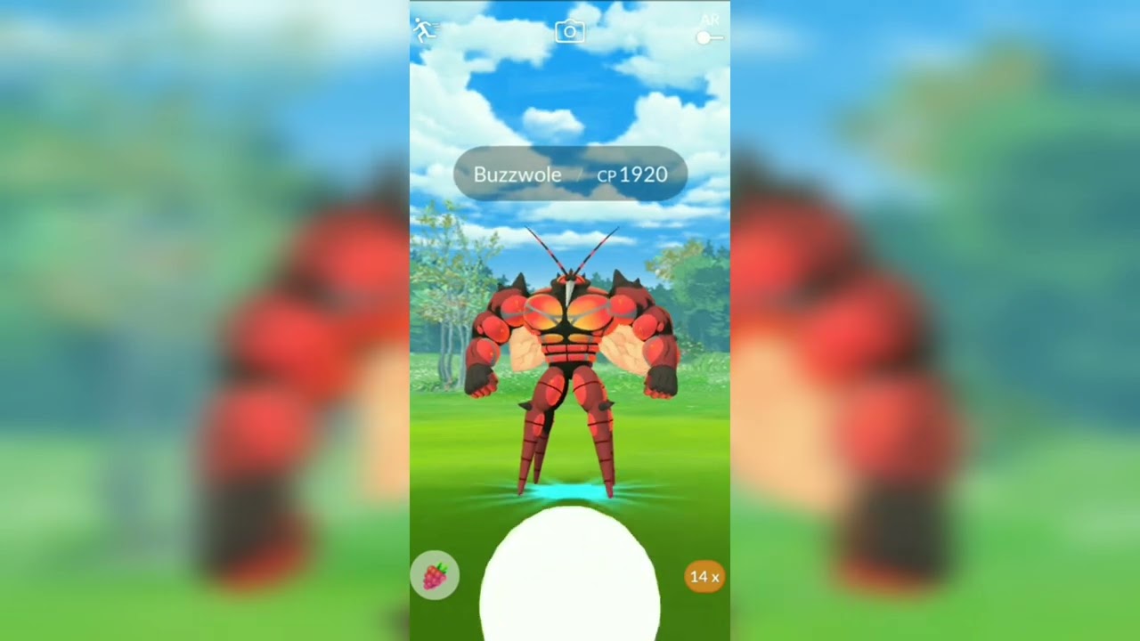 Catch Buzzwole in Raid Battle || ULTRABEAST Pokemonn Buzzwole || My ...