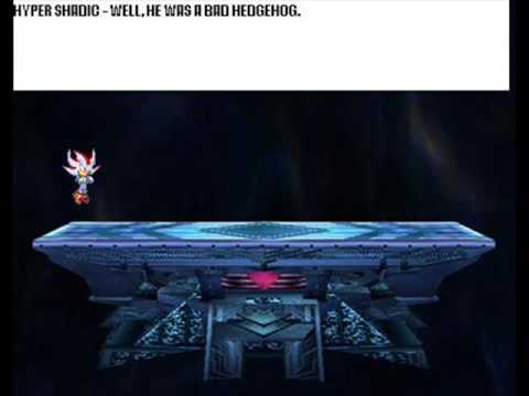 Hyper Shadic and Dark Super Sonic
