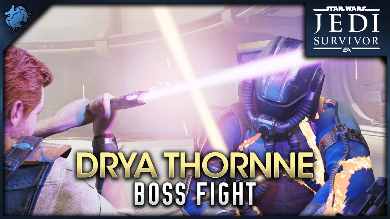 Star Wars Jedi: Survivor - Drya Thornne [Boss Fight] - YouTube