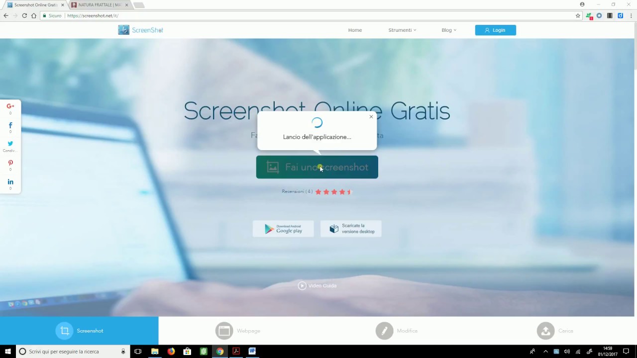 Catturare e annotare con Screenshot.net - YouTube