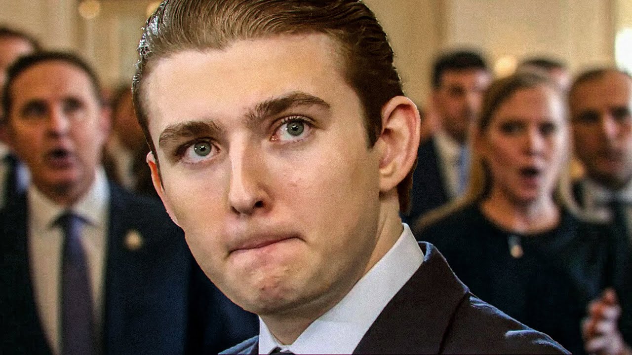 This Is Why Barron Trump's Inauguration Hair Is Causing A Stir - YouTube