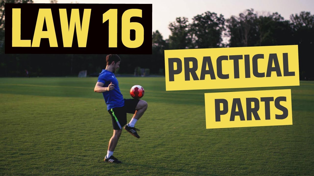 Soccer Ref Tips - Goal Kick (Law 16) - YouTube