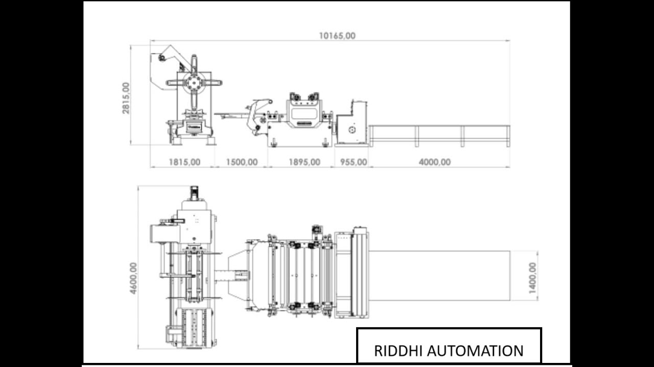 Cut To Length Line Machine ( CTL Line ) - YouTube