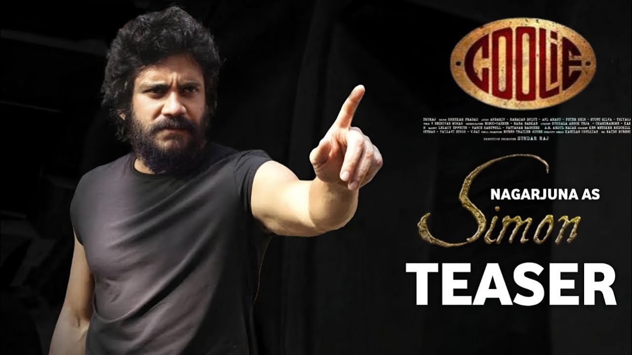Coolie - Nagarjuna Intro Teaser | Rajani Kanth ,Lokesh Kanakaraj |Anirudh | Coolie Teaser ...