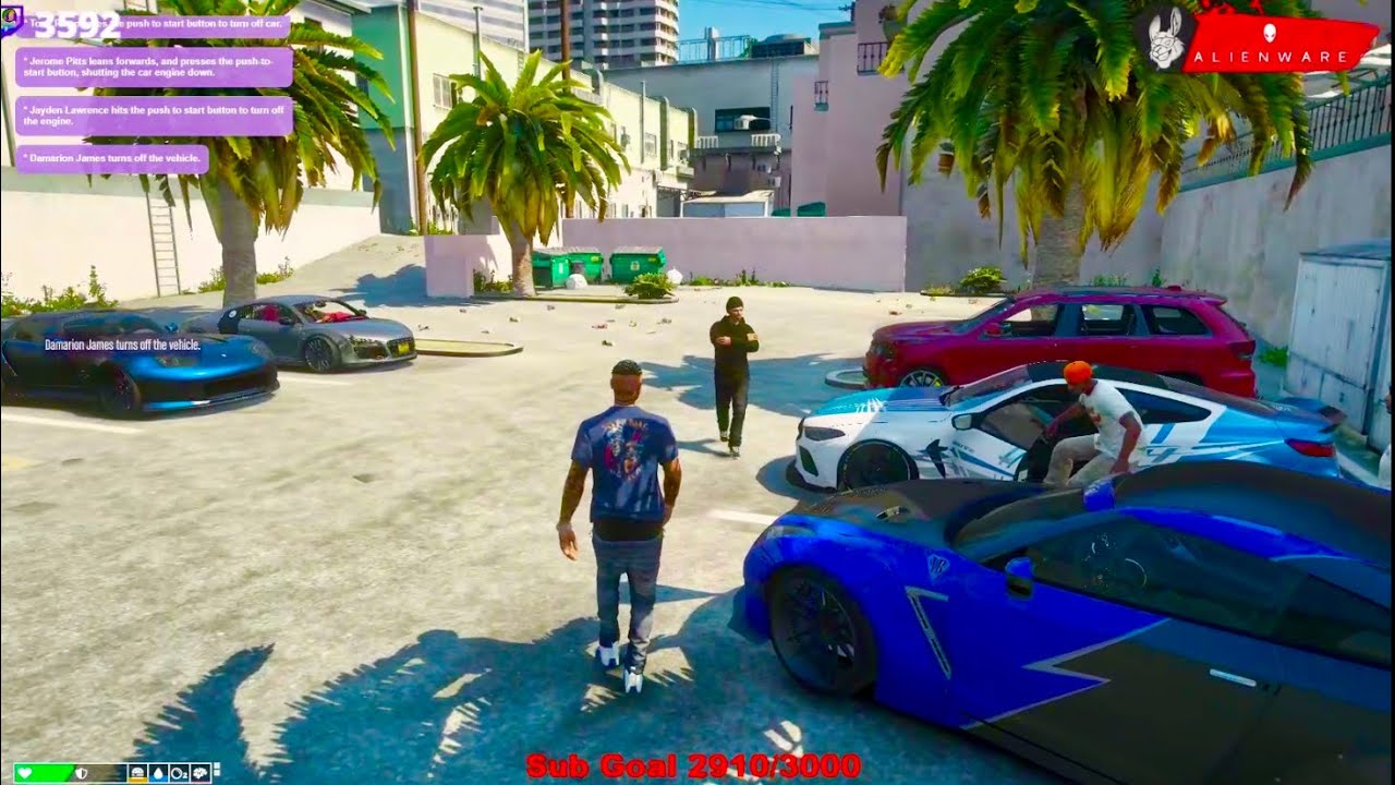 GTA RP| Jayden (BigEx) Has Car Meet W/ BMW M8, Audi R8, Jeep TrackHawk ...