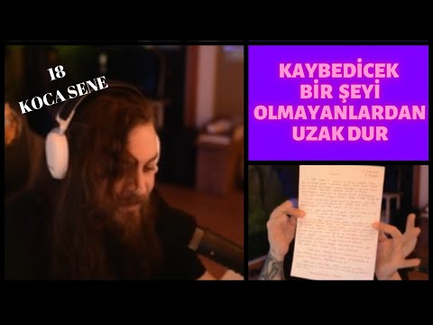 Elraenn - 18 Yaş Doğum Günü Hediyesini Okuyor