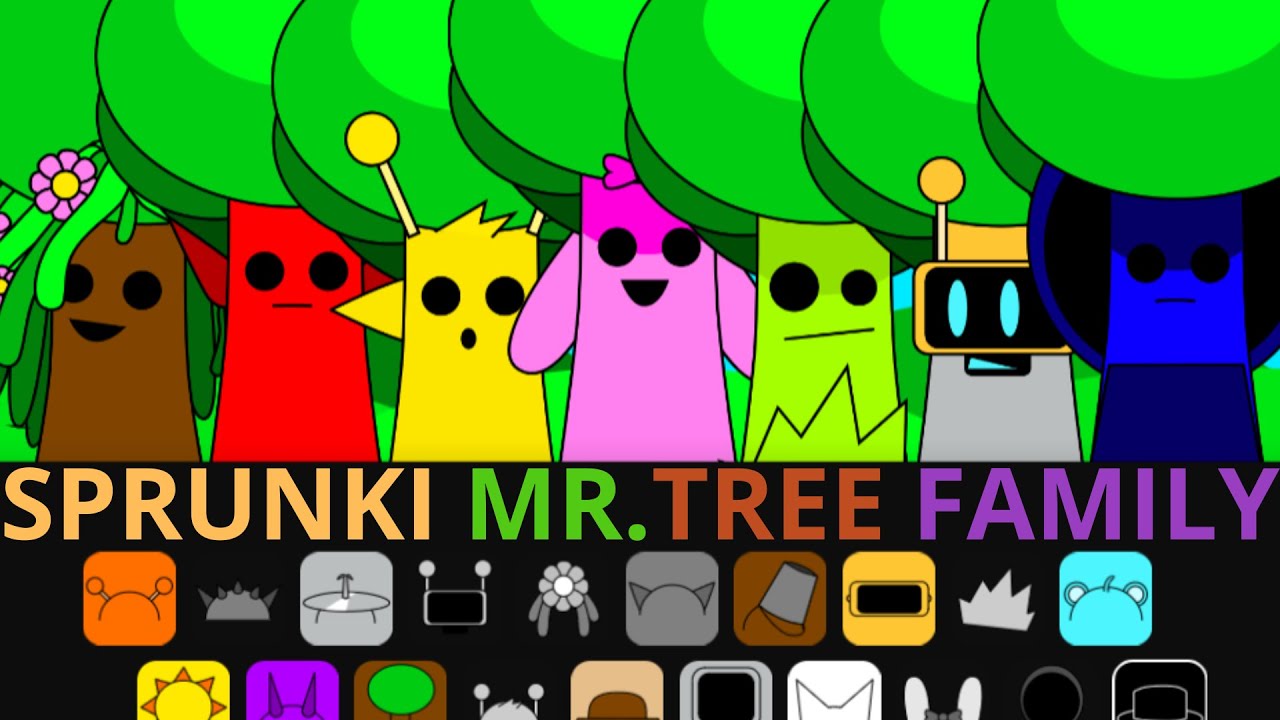Sprunki Incredibox New version~ Mr.Tree Family~ Sprunki Song! - YouTube
