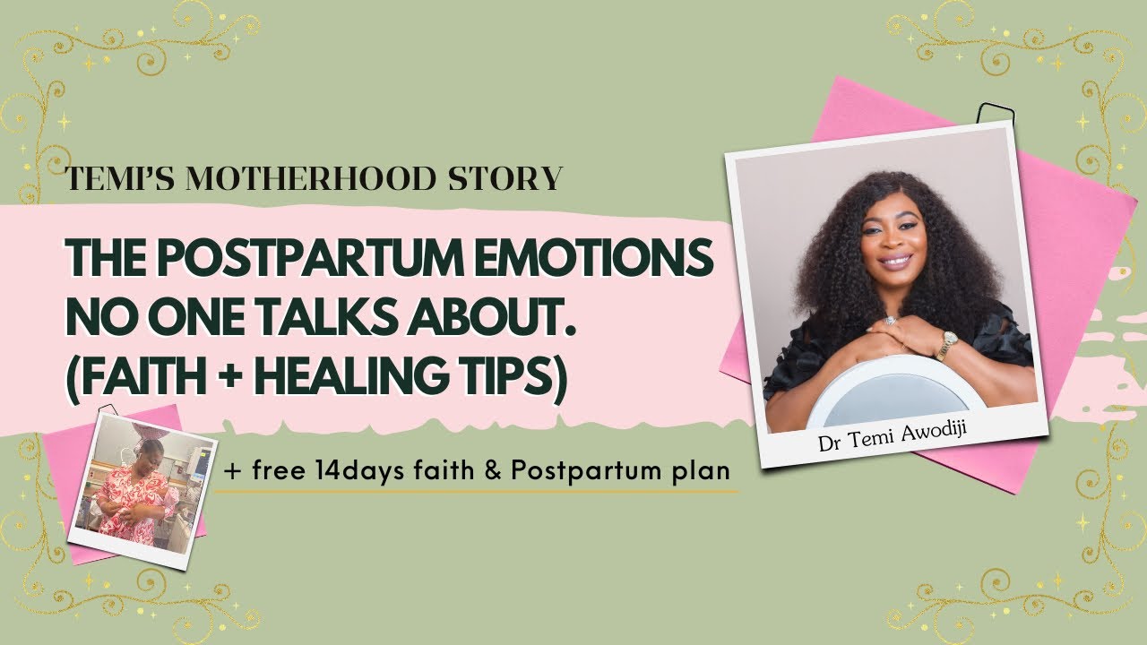 Postpartum Emotions No One Talks About (Faith + Healing Tips) - YouTube