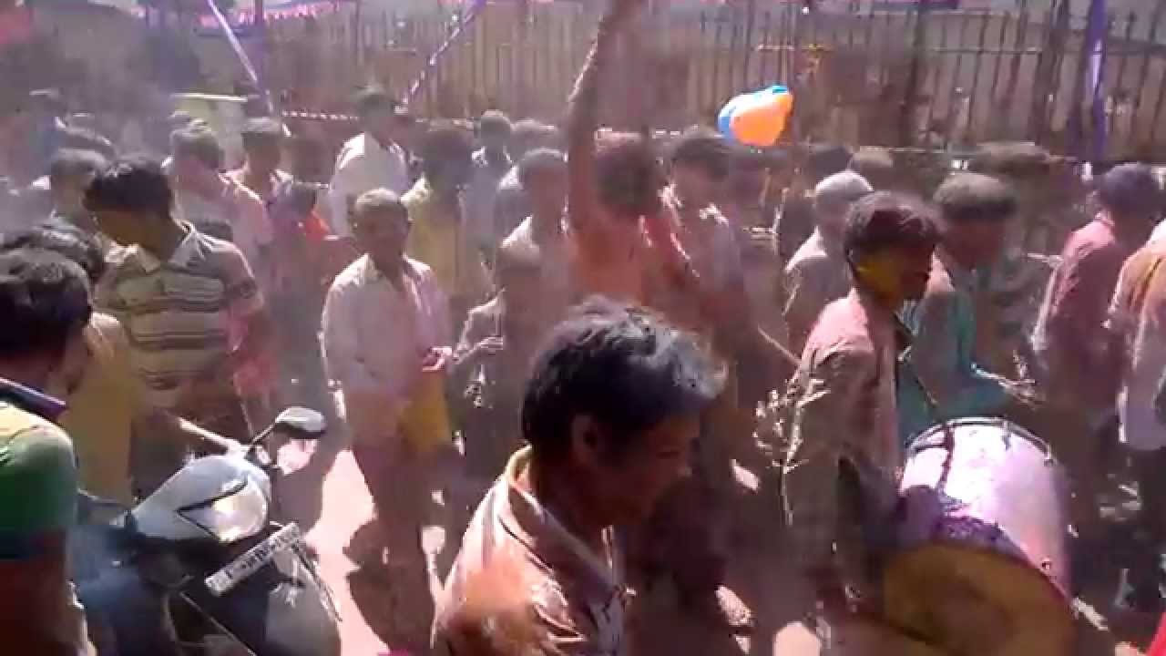 Holi celebrations Dwarka 2014 - YouTube