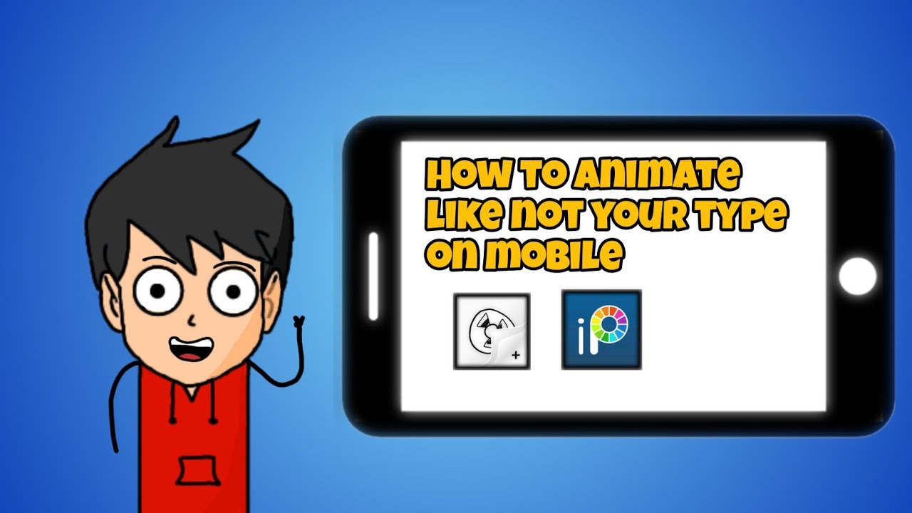 How to animate like @NOTYOURTYPE on mobile | Animation Boy - YouTube