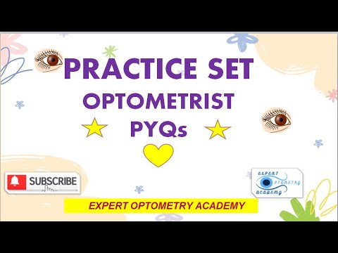 Practice Set of Previous Year Questions | #optometrist exam preparation ...