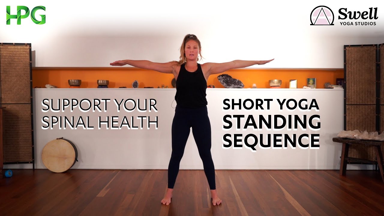 Yoga with Shannon London | Short Yoga Standing Sequence - YouTube