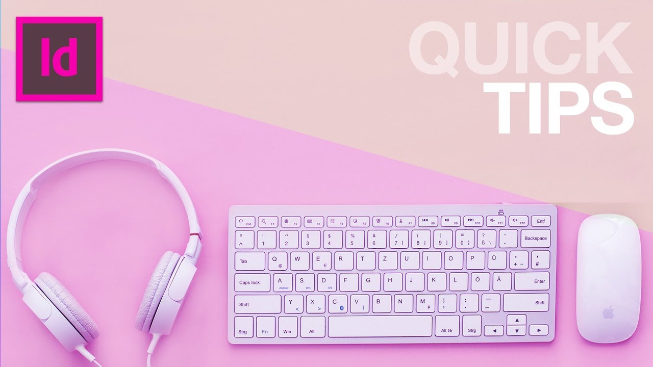 5 QUICK InDesign Tips (NIFTY) - YouTube