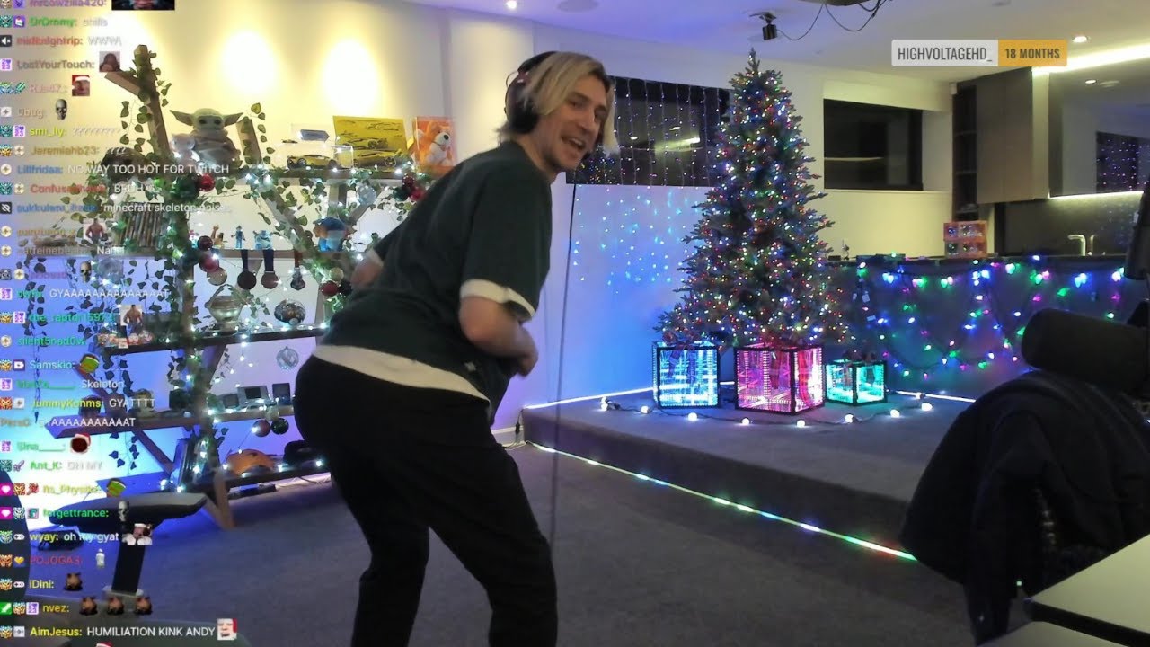 xQc learning how to twerk in light of Twitch's new TOS changes - YouTube