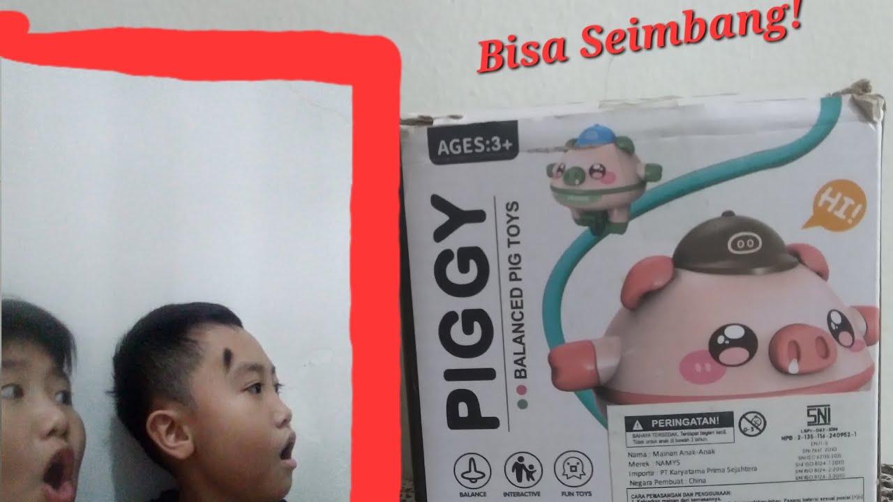Babi Yang seimbang! 😲😲 #fypシ゚viral #fyp #masukberanda #review #piggy # ...