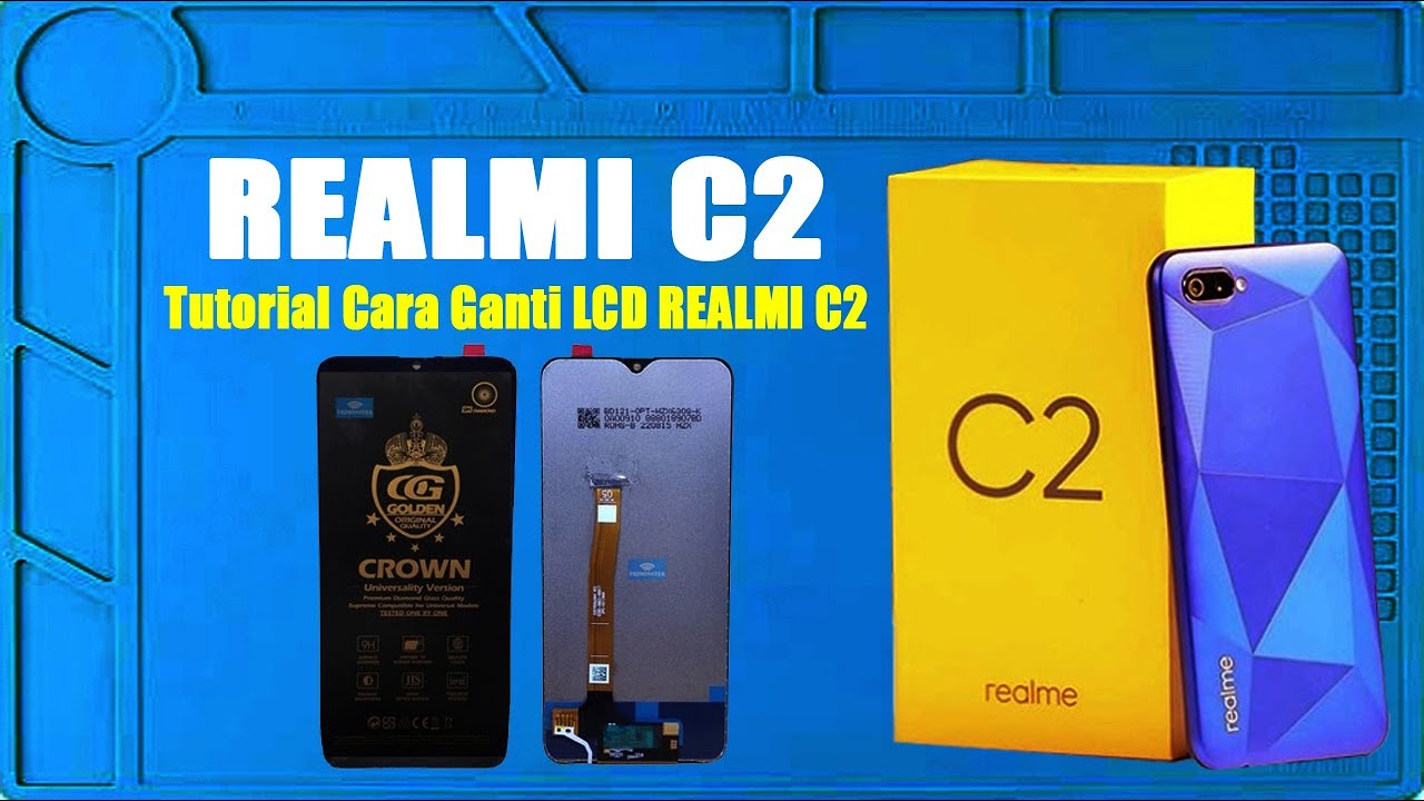 REALMI C2 - (Ganti LCD) Sangat Mudah, Cepat dan Simpel #Alinskye_Cell # ...