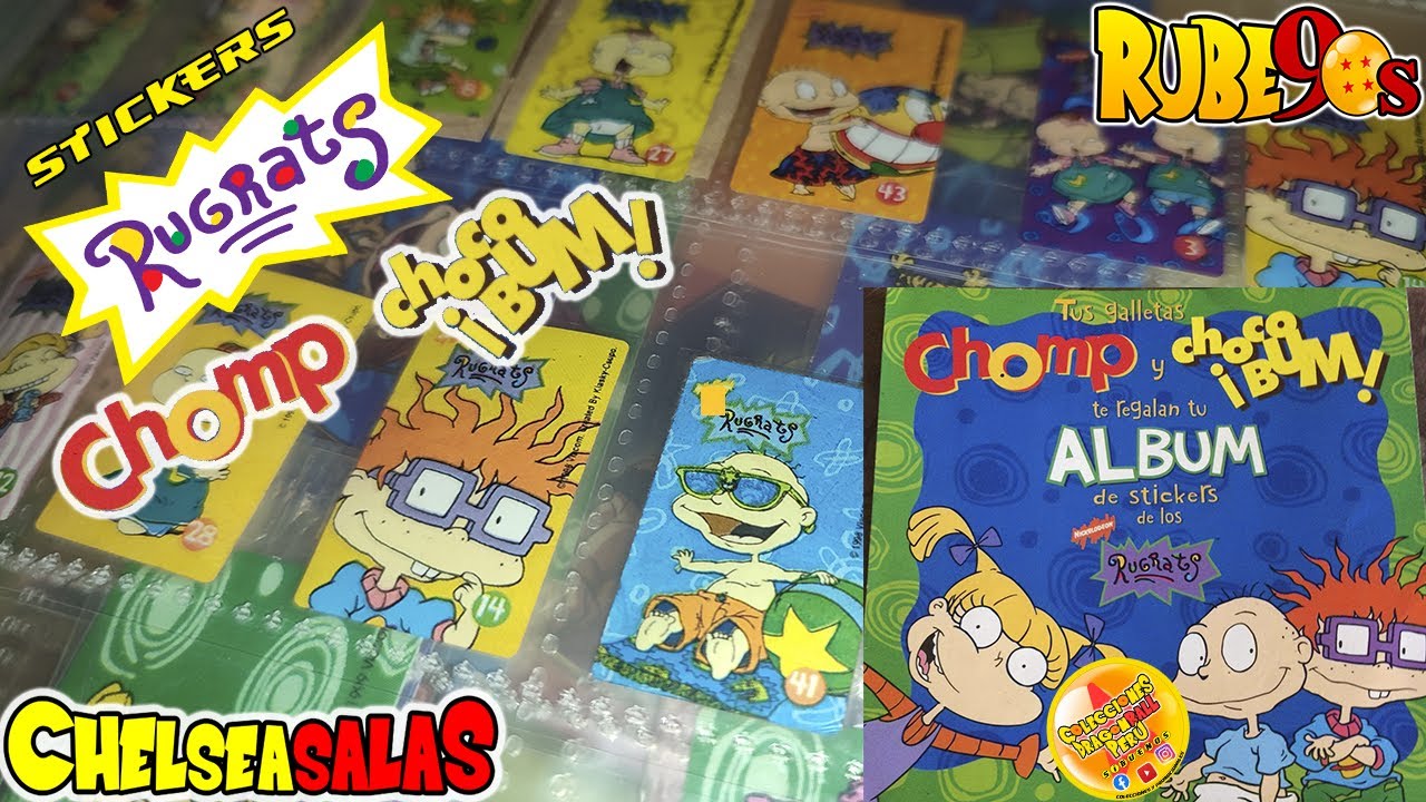 Sticker Rugrats Victoria Chomp Chocobum Peru 1998 - YouTube