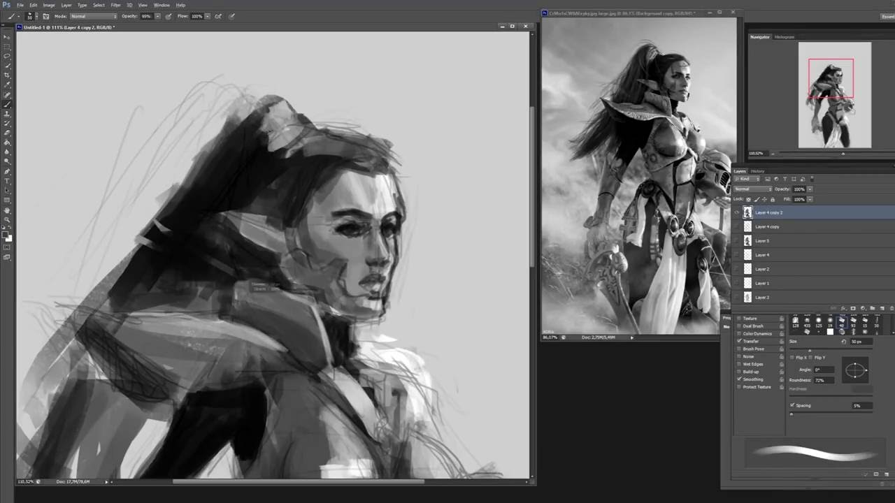 Howling Banshee speedpaint - YouTube