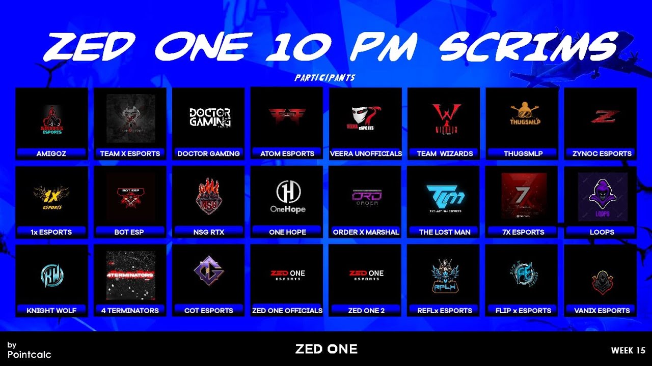 ZED ONE ESPORTS WEEK 15 DAY 4# VIKENDI - YouTube