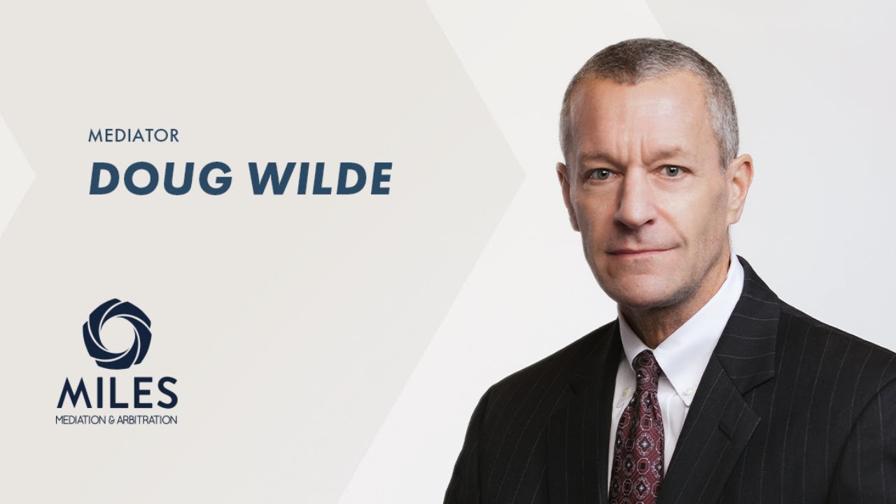 Mediator Doug Wilde #theevolutionofresolution - YouTube