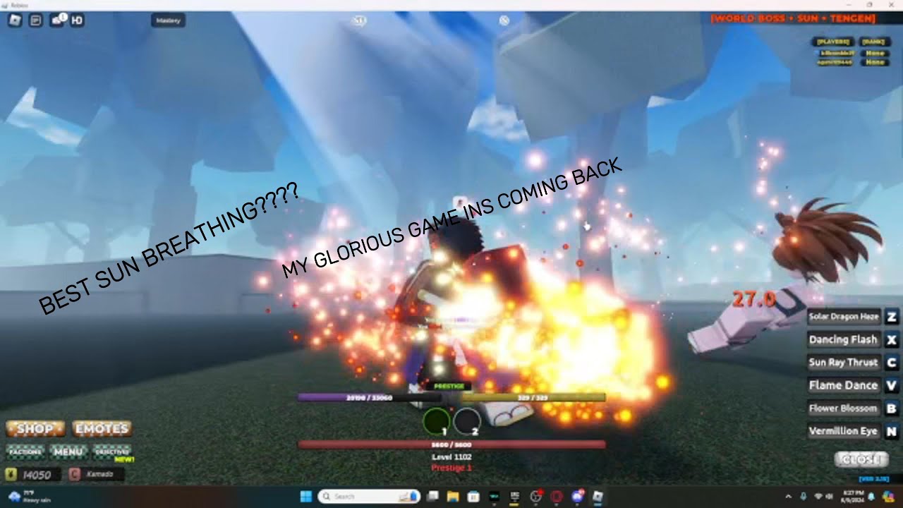 OG DEMON SLAYER GAME COMEBACK??? (slayers unleashed) - YouTube