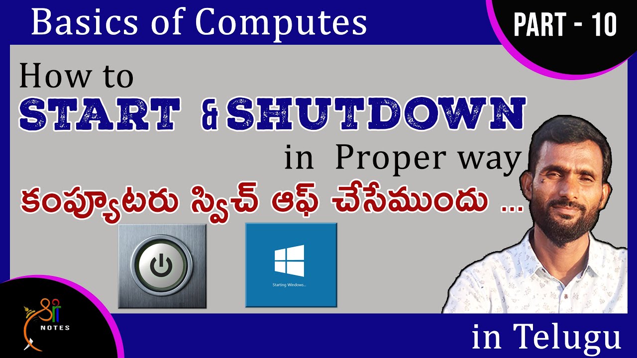 Avoid These Shutdown Mistakes for a Healthy PC | Basics of Computers ...